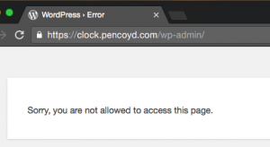 How To Fix Sorry You Are Not Allowed to Access This Page?